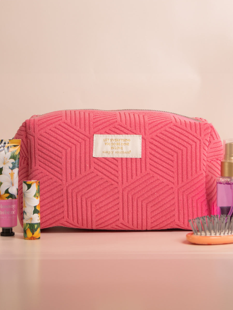 Simply Southern - Cosmo Bag Hot Pink – Kimco for the Home